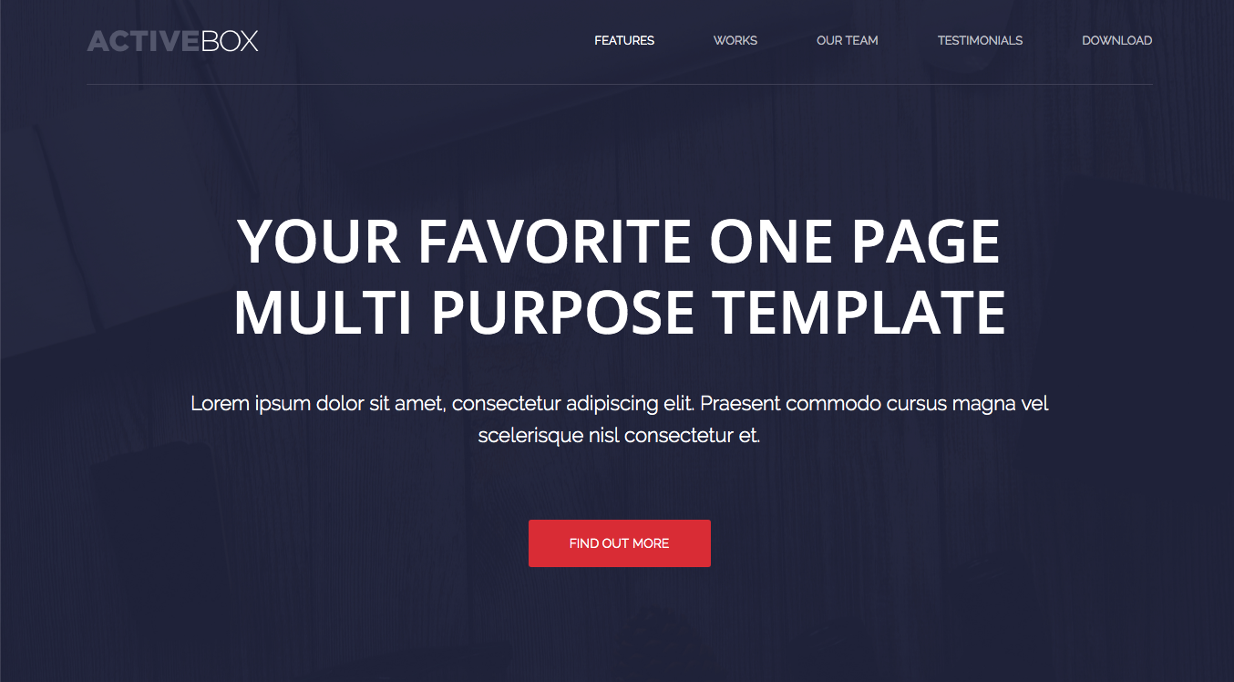 GitHub - rsns/Activebox: Coded this landing page using best practices.