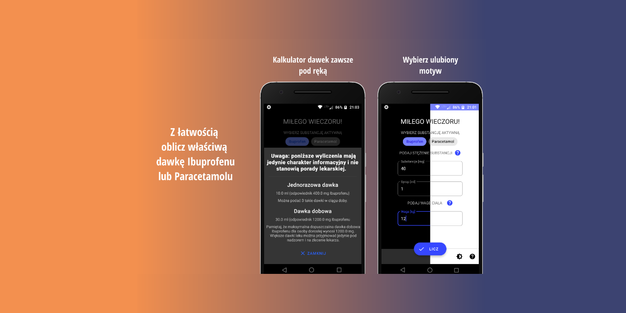 GitHub - OMIsie11/DoseCalculator: Simple application for calculating doses of Ibuprofen and ...
