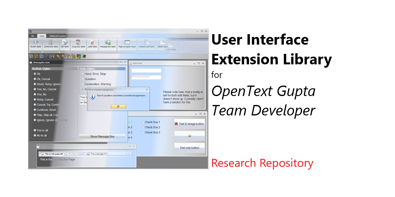 Github T Mxcomsqlwindowsuserinterface User Interface Extension Library For Opentext Gupta 