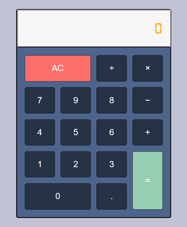 GitHub - Abdullah-Rohail/React-Calculator: FreeCodeCamp Front-End Course