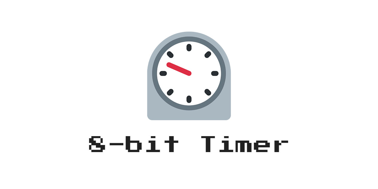 GitHub - moonspam/8-bit-Timer: ⏱️ This is very simple timer