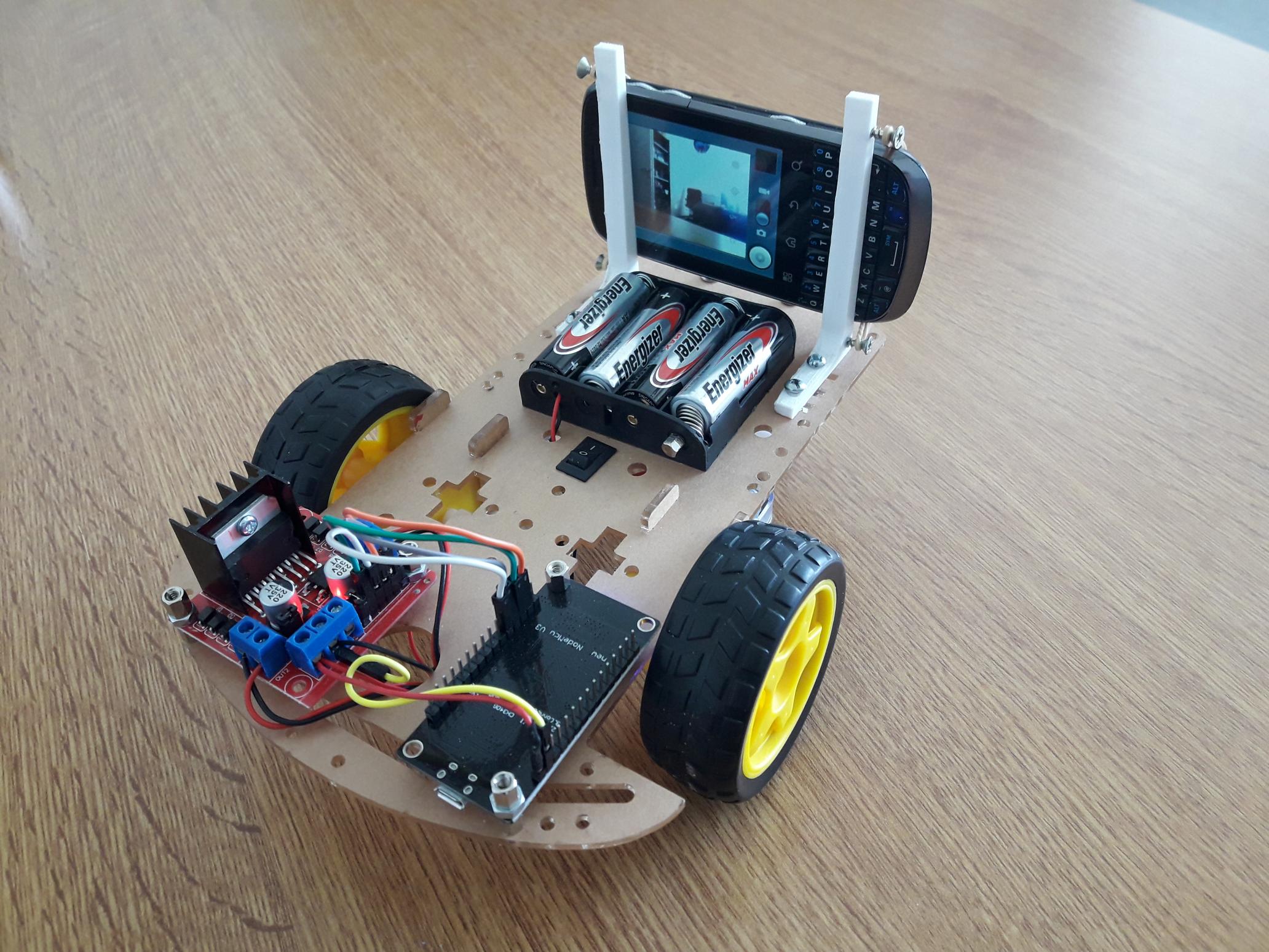 GitHub - matiasmicheletto/fpv-rover: WebSocket controlled FPV Rover