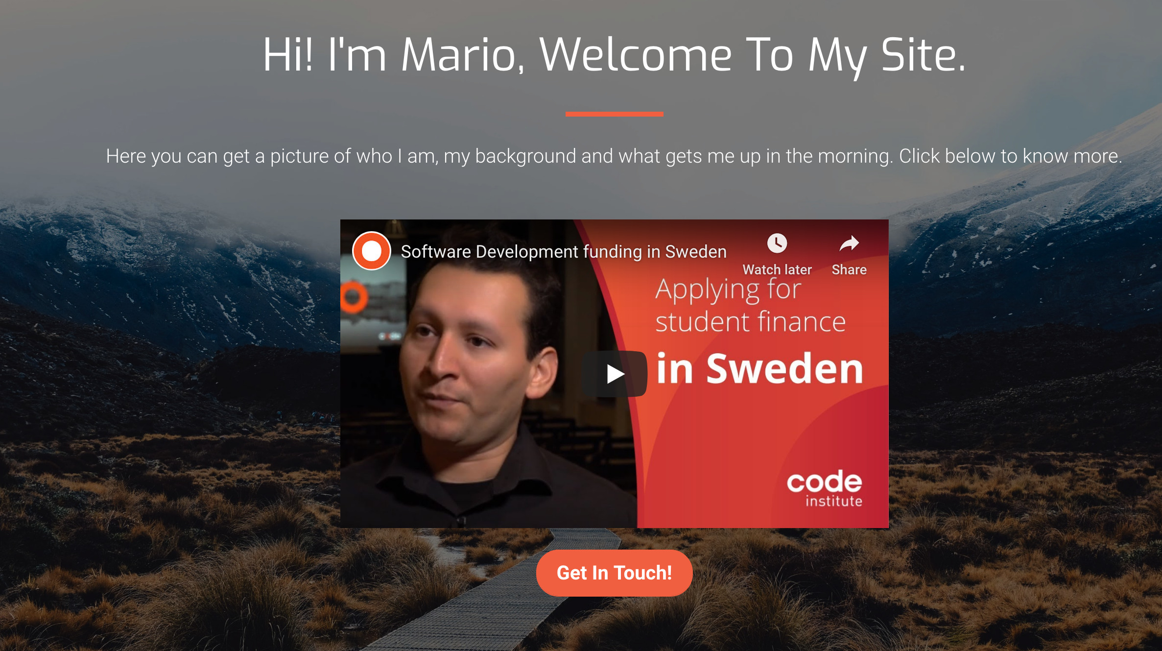 GitHub - Supermario78/my-first-milestone-project: This is my first ...