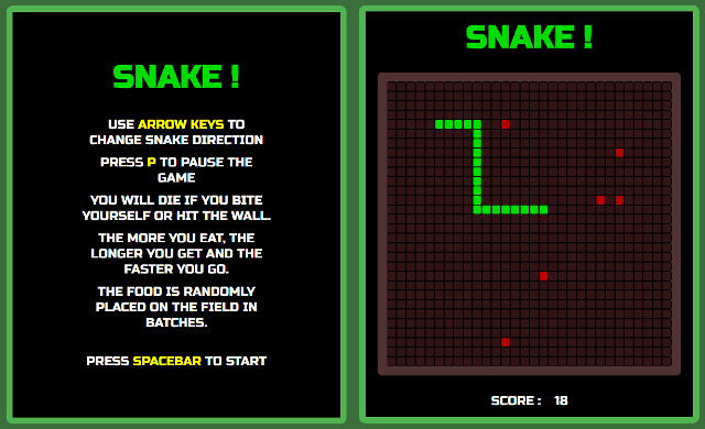GitHub - holobeat/elm-snake: Classic snake game with elm-ui