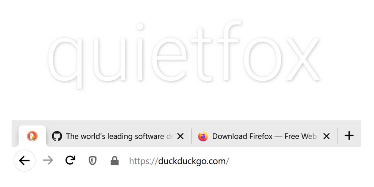 GitHub - k-amryn/quietfox: Very Clean Firefox userChrome Mod