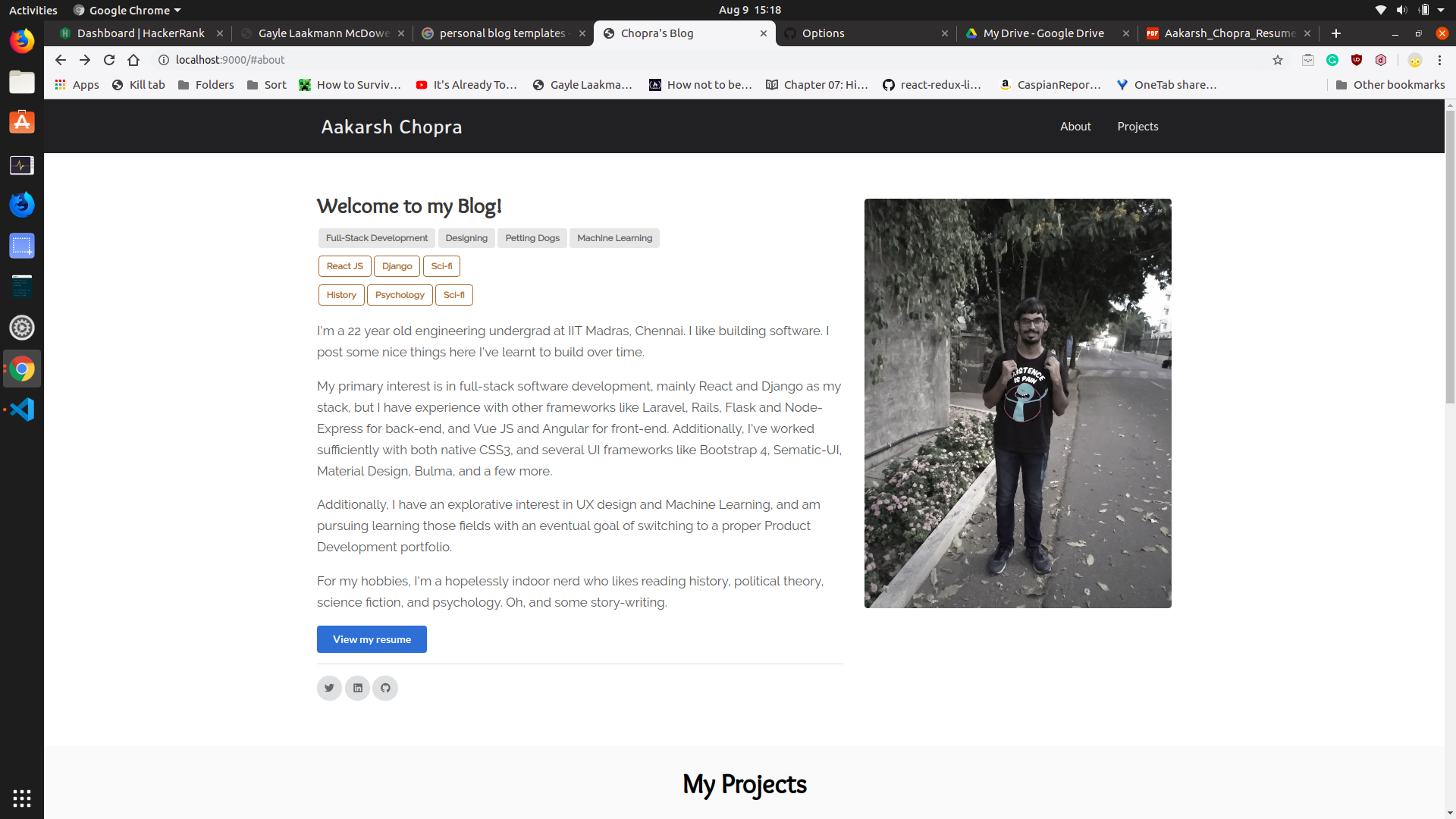 GitHub - alcatraz627/MyBlog: Deployed at blogchopra.surge.sh