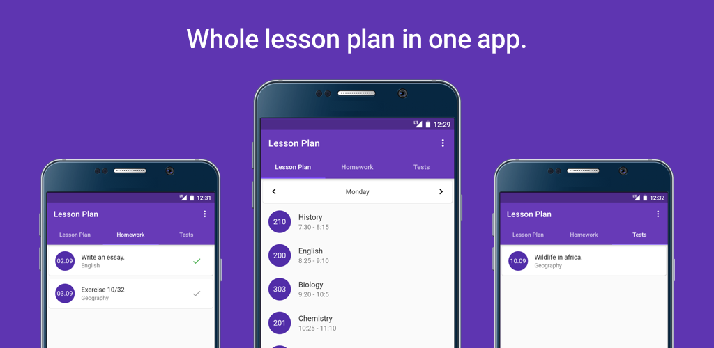 GitHub - DawidBartniczak/Lesson-Plan-Flutter: Lesson Plan is an ...
