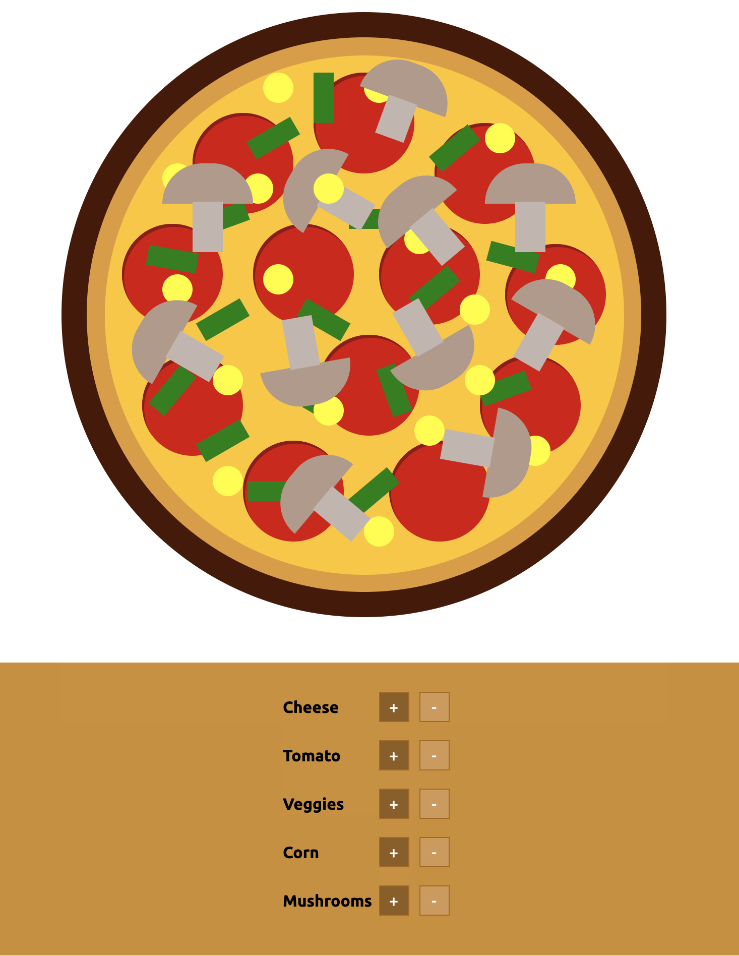 Github Linuxaddictreactpizza React Pizza Builder App 