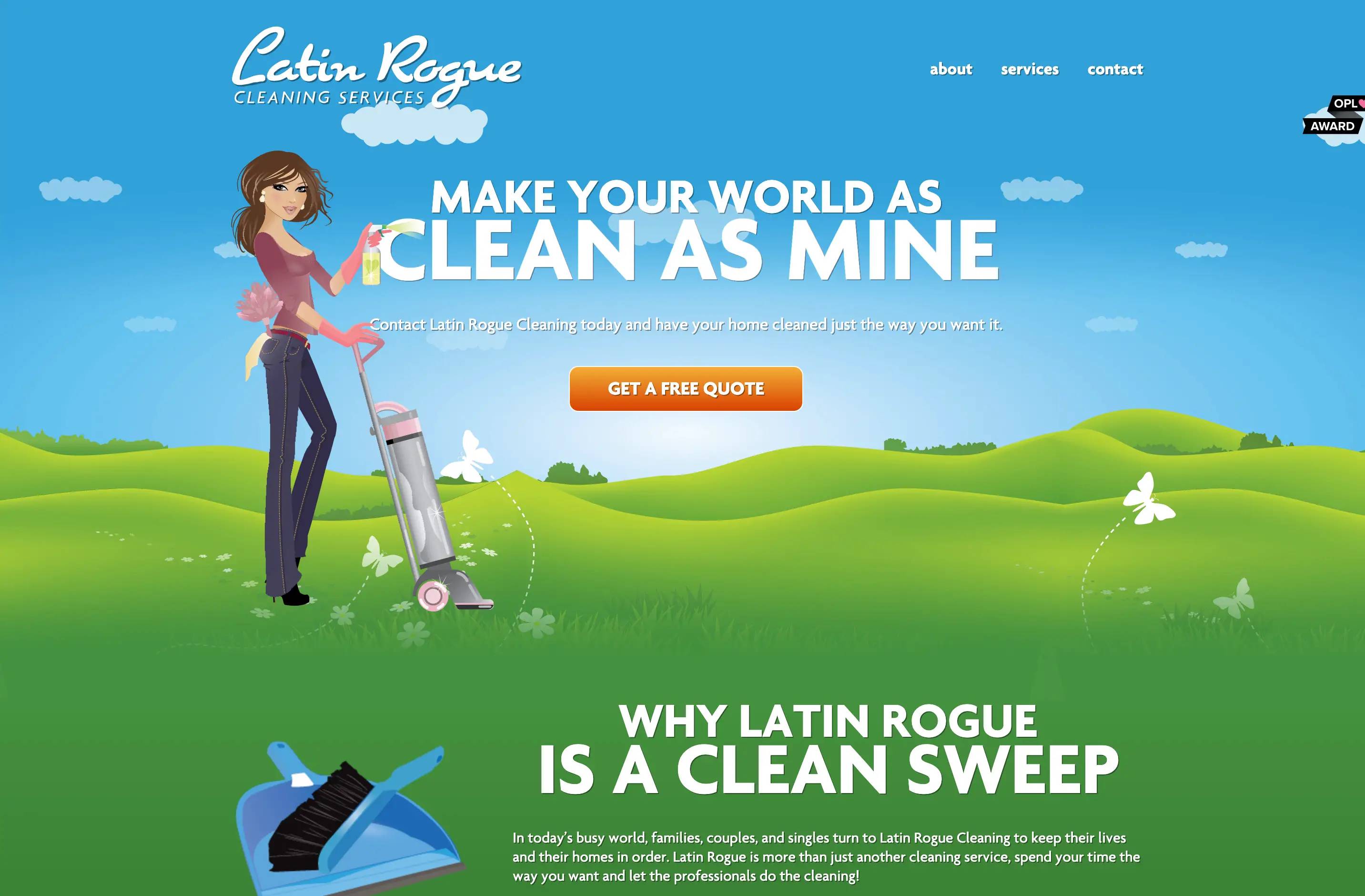 GitHub - therstyle/latin-rogue-cleaning: Latin Rogue Cleaning WordPress ...