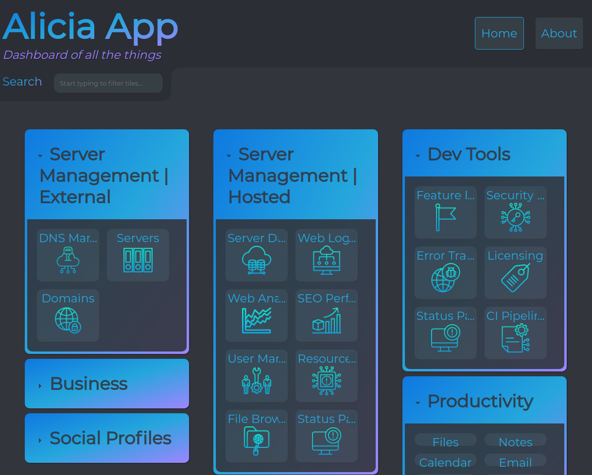 GitHub - Lissy93/dash: 💨 A customizable personal dashboard with a focus ...
