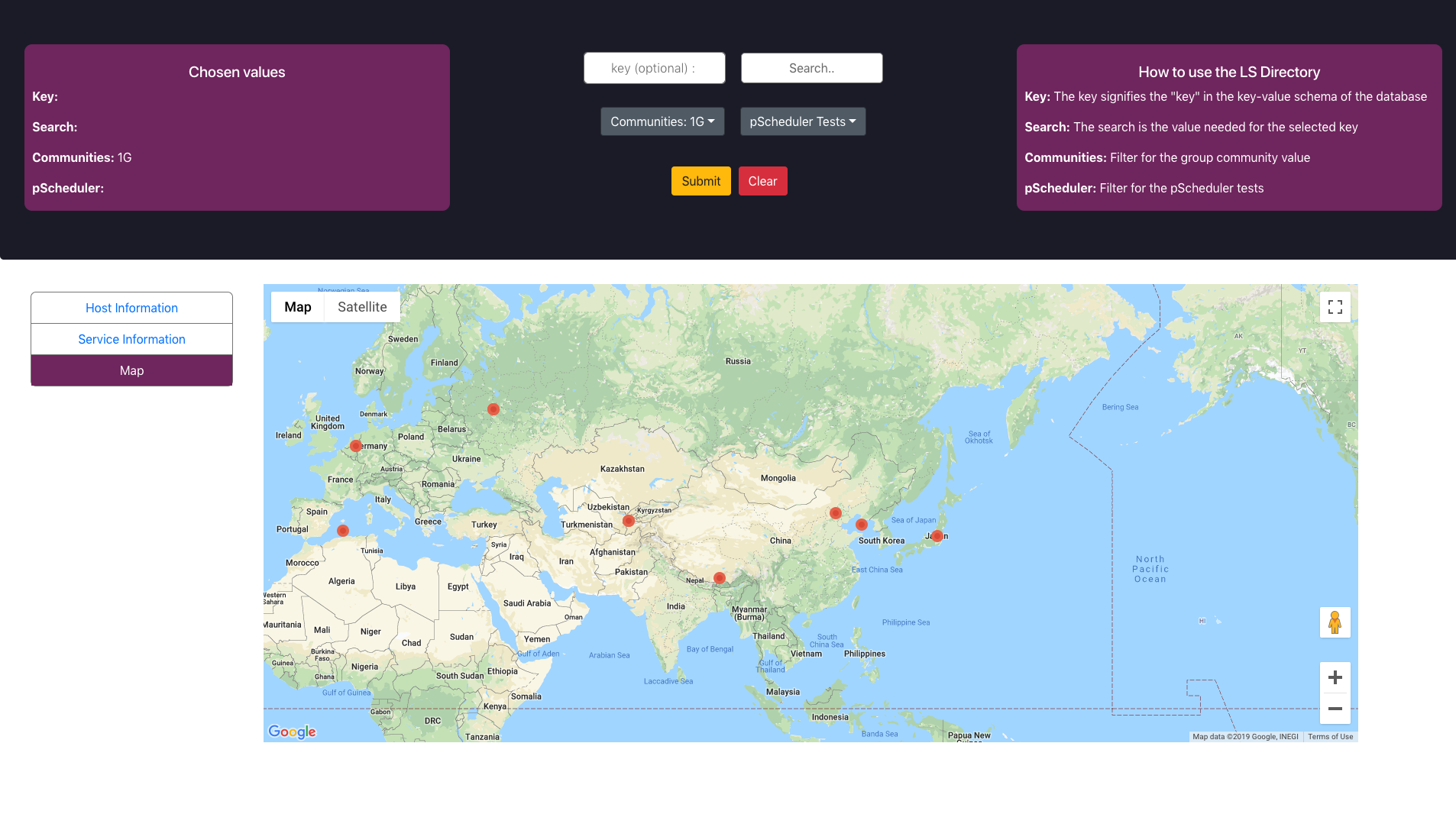 GitHub - ktech99/LookupServiceDashboard: Updated dashboard for ESnet I created during my ...