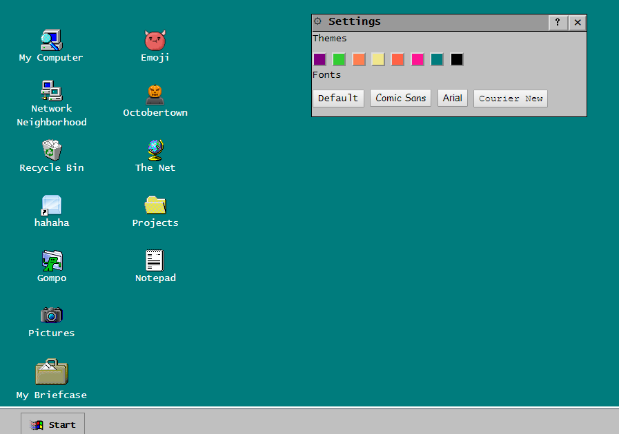 GitHub - janaeknight/win-port-temp: Interactive personal windows 98 desktop simulator. Currently ...
