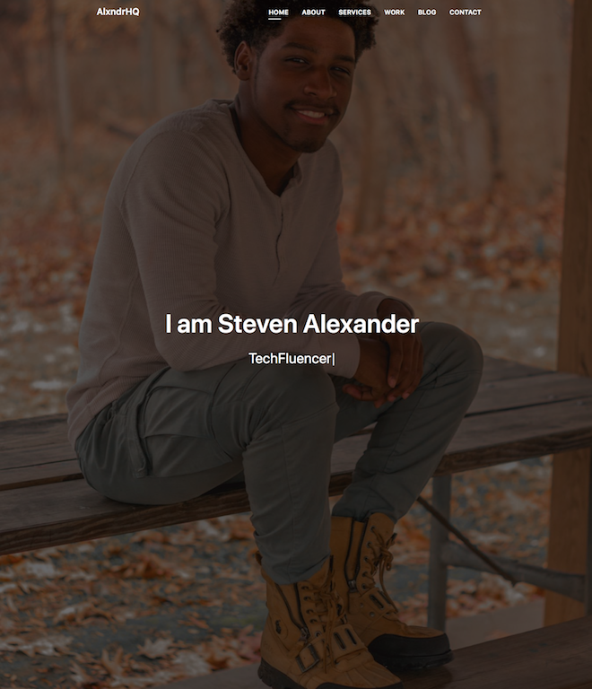 GitHub - AlxndrHQ/Portfolio: This is my landing page and web design ...