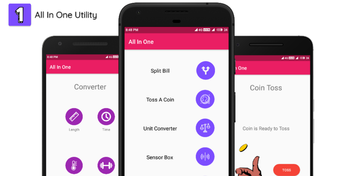 GitHub - aromalanil/All_In_One: 📱 An android app for utility