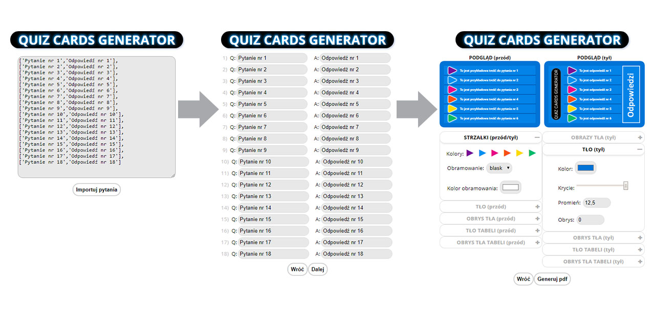 GitHub - Oskars24/Quiz-cards-generator: This is a application to ...