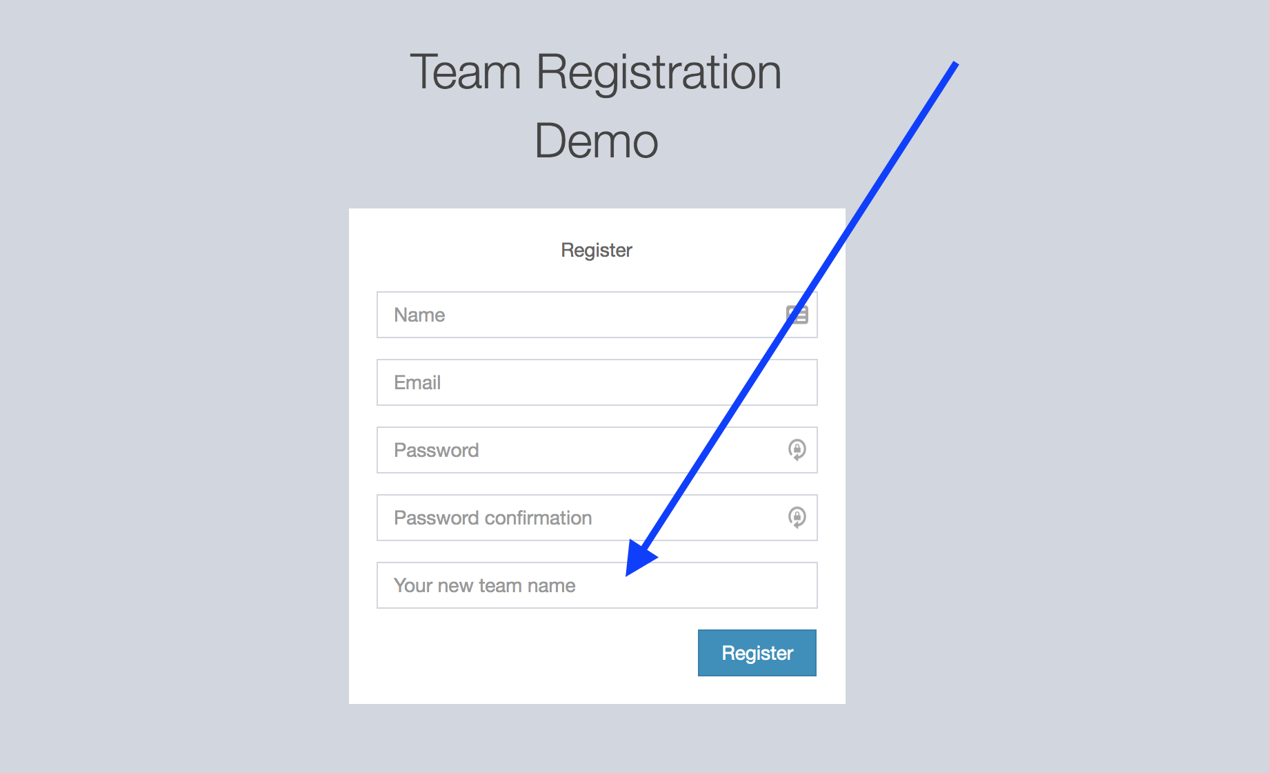 GitHub - LaravelDaily/Team-Registration-Demo: Demo-Project to extend ...