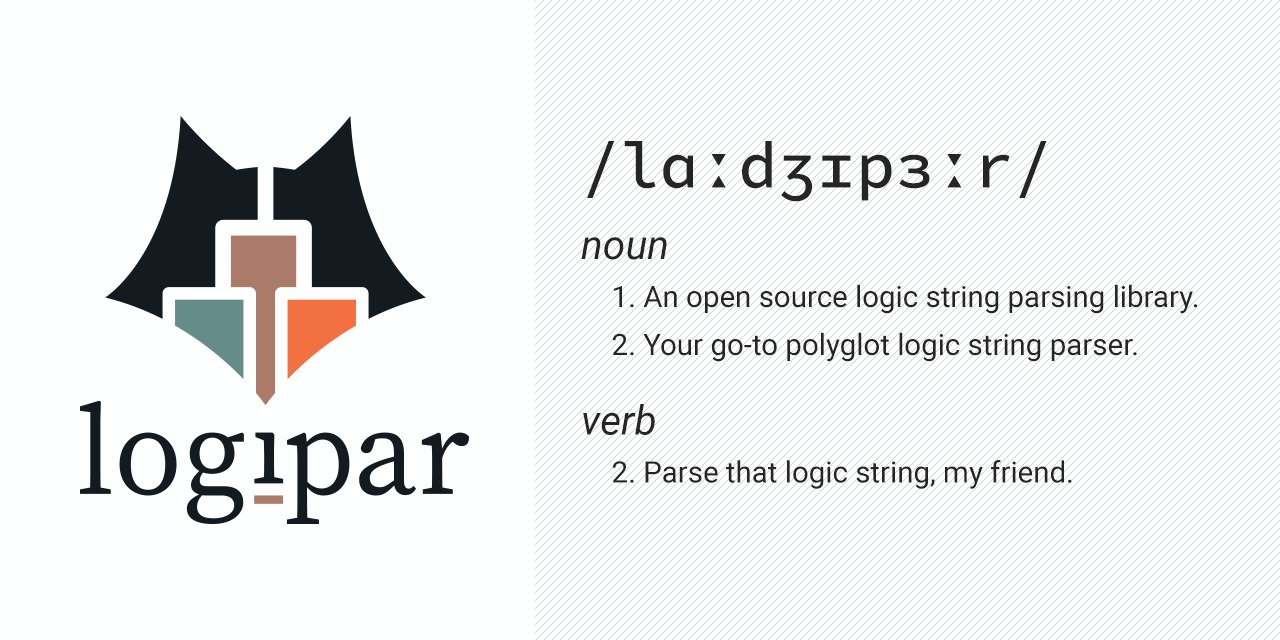 GitHub - altef/logipar: Parse logic strings with javascript, python, or php