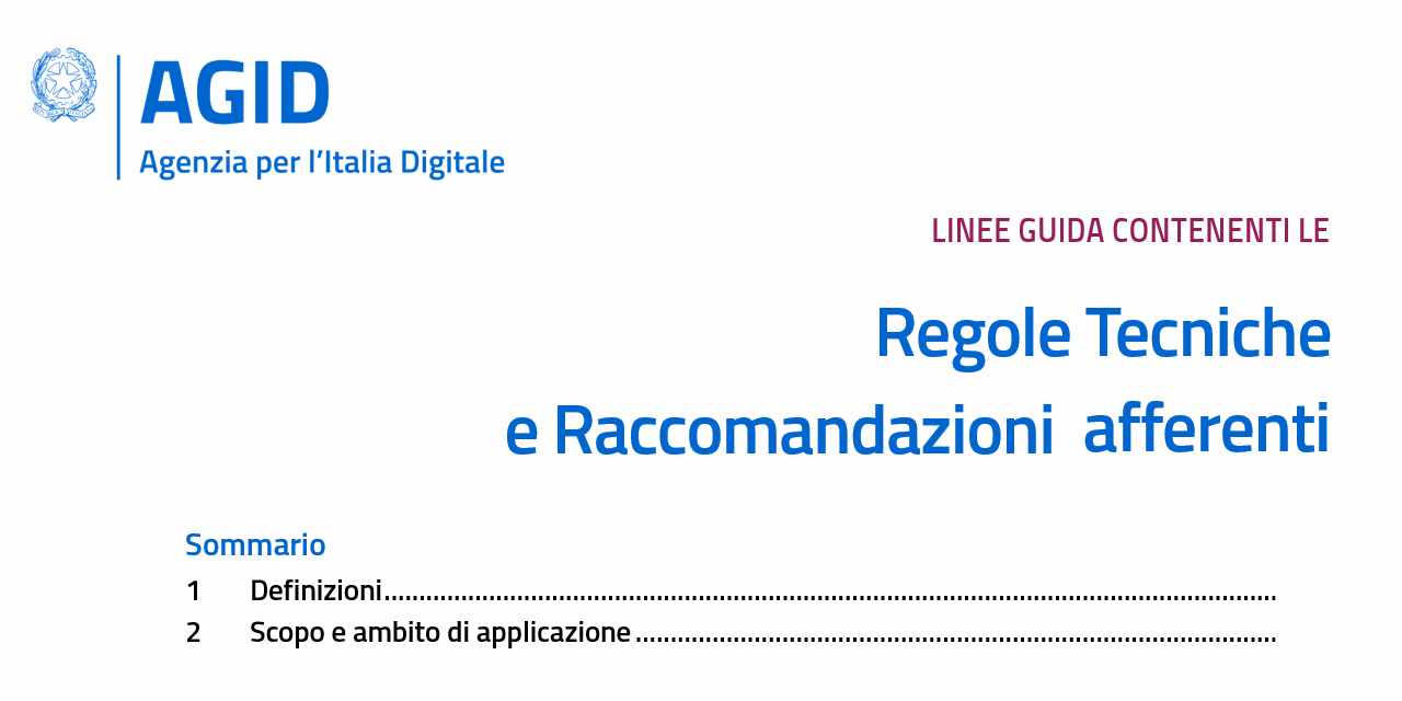 GitHub - walter-arrighetti/AGID-guidelines: Linee Guida di prova