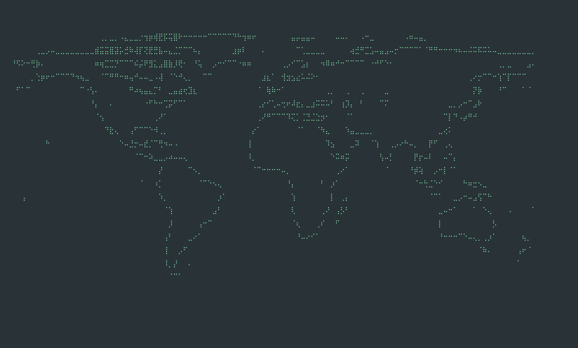 GitHub - ampersandre/blessed-contrib-iss-map