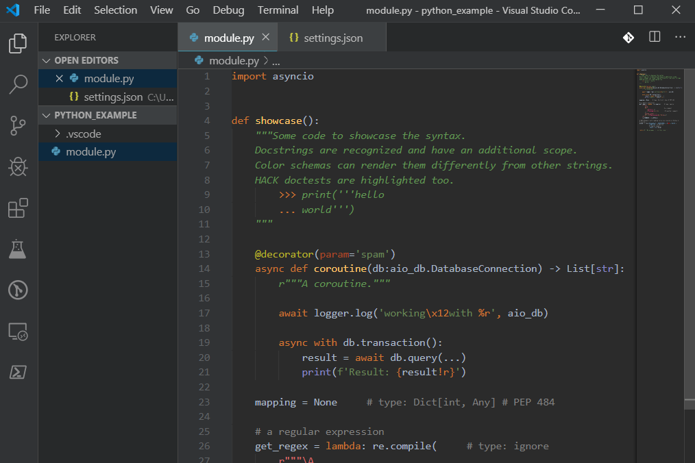 GitHub Garytyler vscode darcula pycharm theme VS Code Port Of 