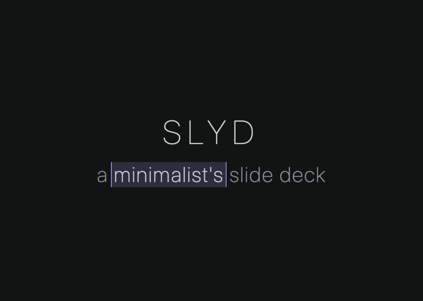 GitHub - argyleink/slyd-starter: clone and go Slyd starter kit
