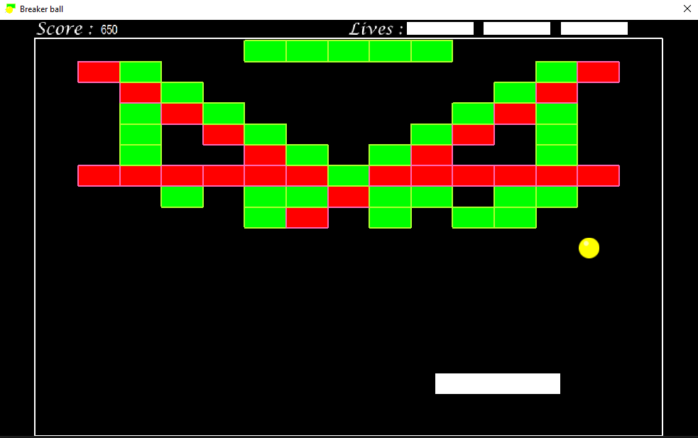 GitHub - KareemMAX/Breaker-Ball: Second OpenGL application. A break-out ...