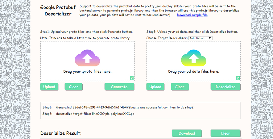 GitHub - zmcx16/protobuf-deserializer: A website which uses to ...