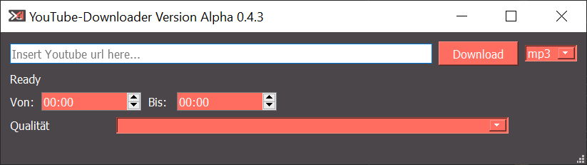 GitHub - fromCharCode/YouTube-Downloader: This is a Tool for ...