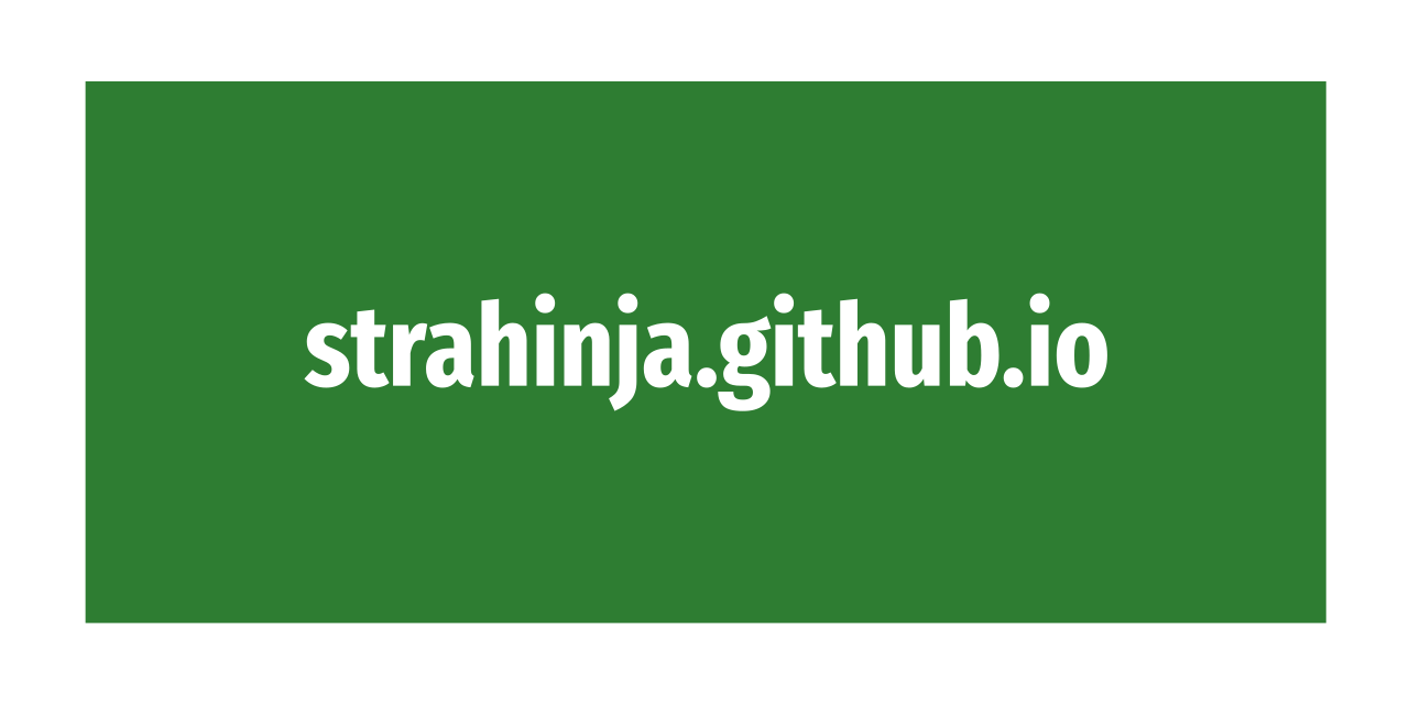 GitHub - Strahinja/strahinja.github.io: My main GitHub page