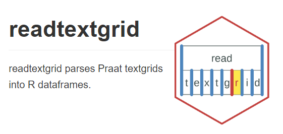 GitHub - tjmahr/readtextgrid: Read in a 'Praat' 'TextGrid' File