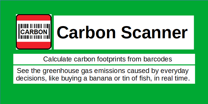GitHub - tur-ium/carbon-scanner: Calculate carbon footprints from barcodes