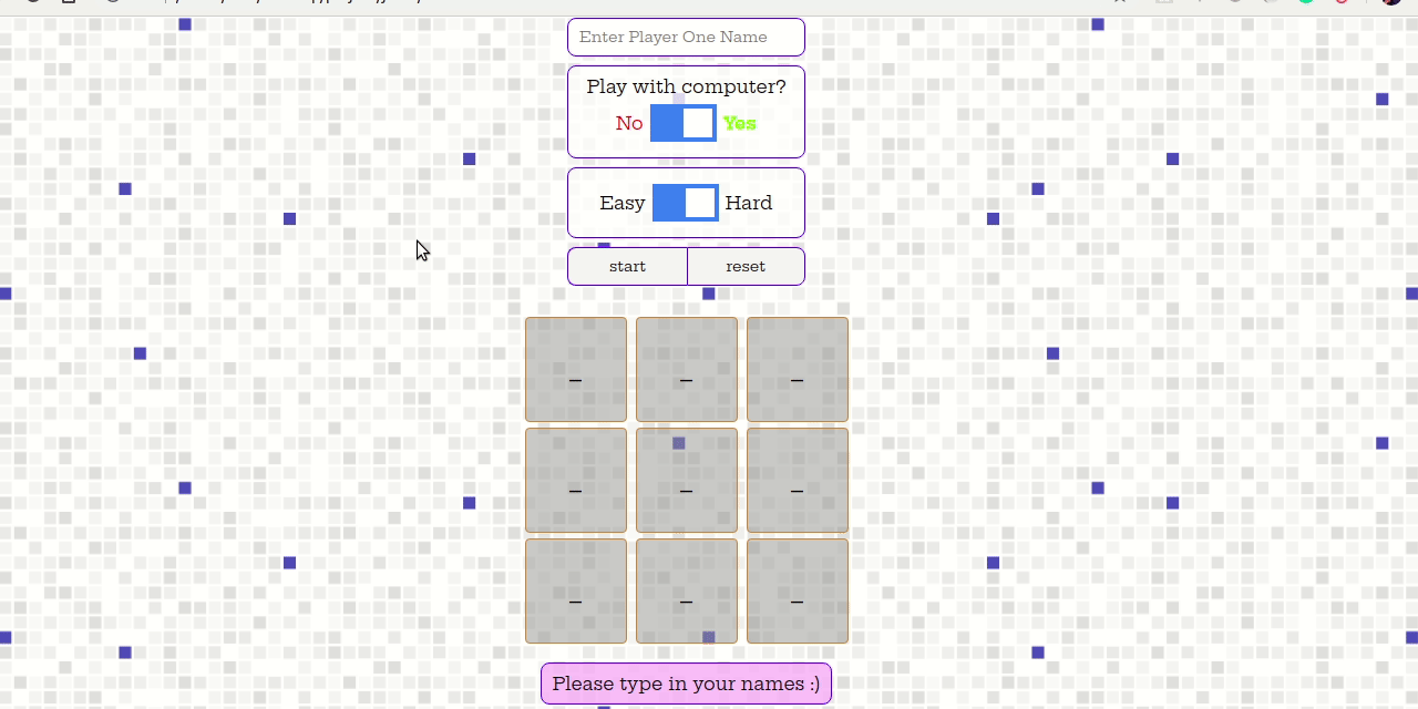 GitHub - bolah2009/js-ttt: A tic-tac-toe game that uses the JavaScript Module Pattern and ...