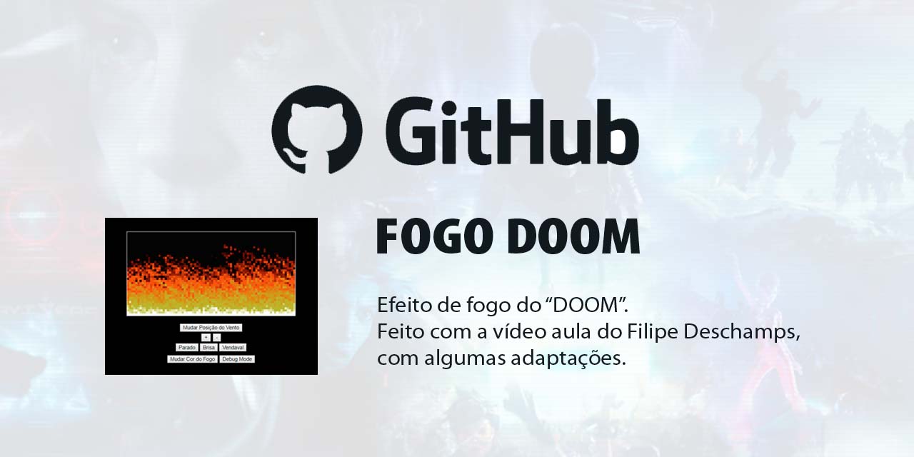 GitHub - parzivalClaus/fogo-doom: Aprender e modificar o arquivo de ...