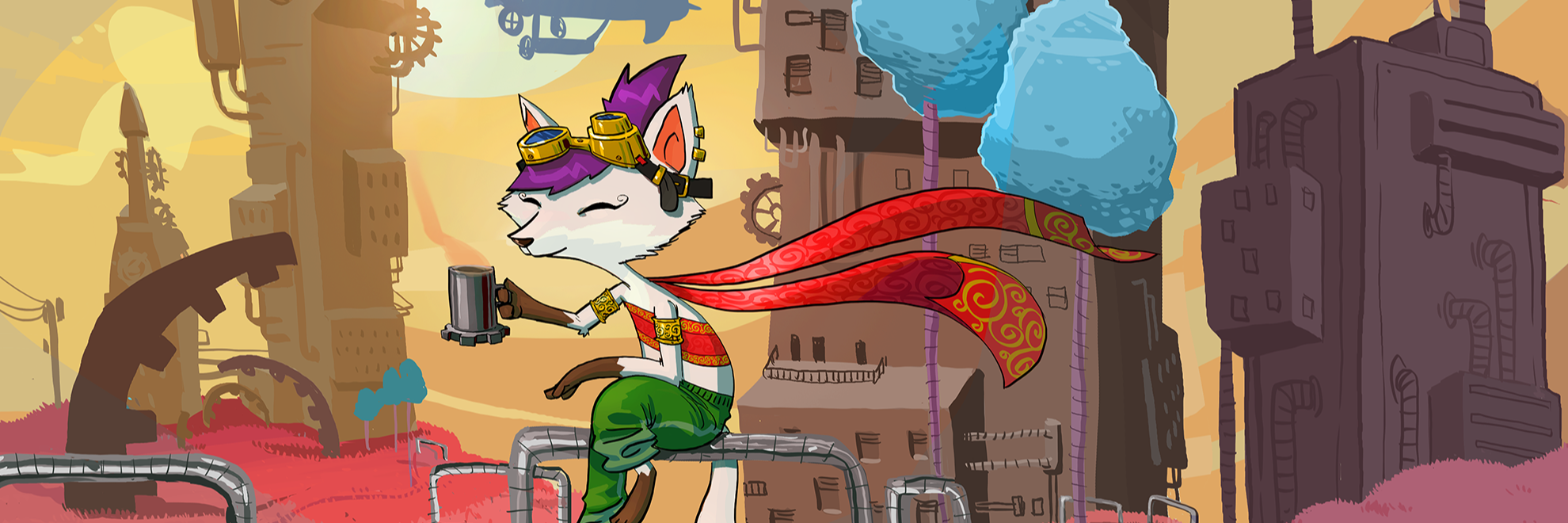 GitHub - TravelingMan/Rubys-Adventure: A fox is tasked with fixing a bunch of robots gone insane ...