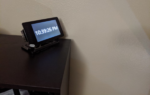 GitHub - mrcozzens/pi3-IoT-SimpleClock: Really simple clock. Primarily ...