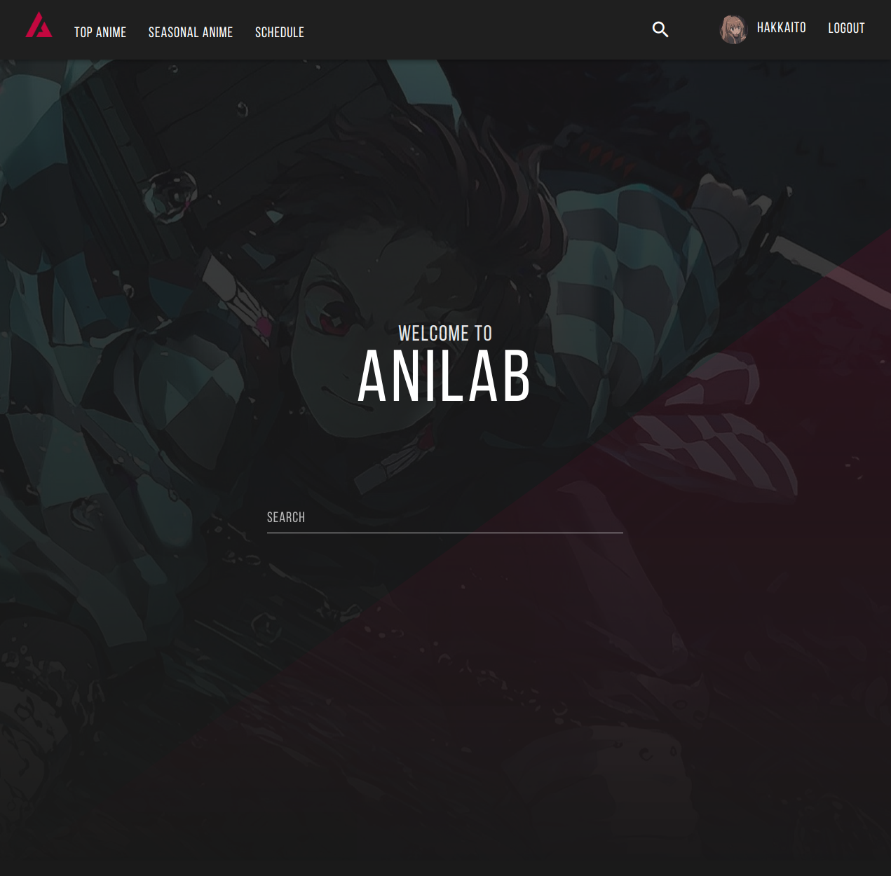 GitHub - DaveKaito/Anilab: My Anime List clone
