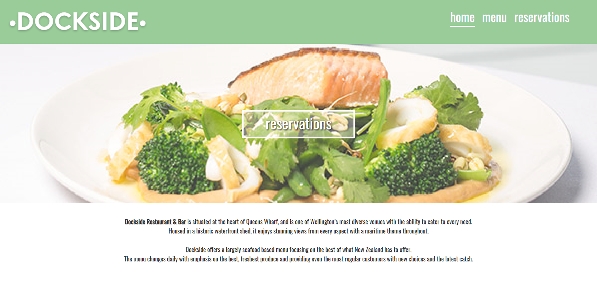 GitHub - YanaBrewster/restaurantProject: Rework of our first group assignment at Yoobee Colleges ...