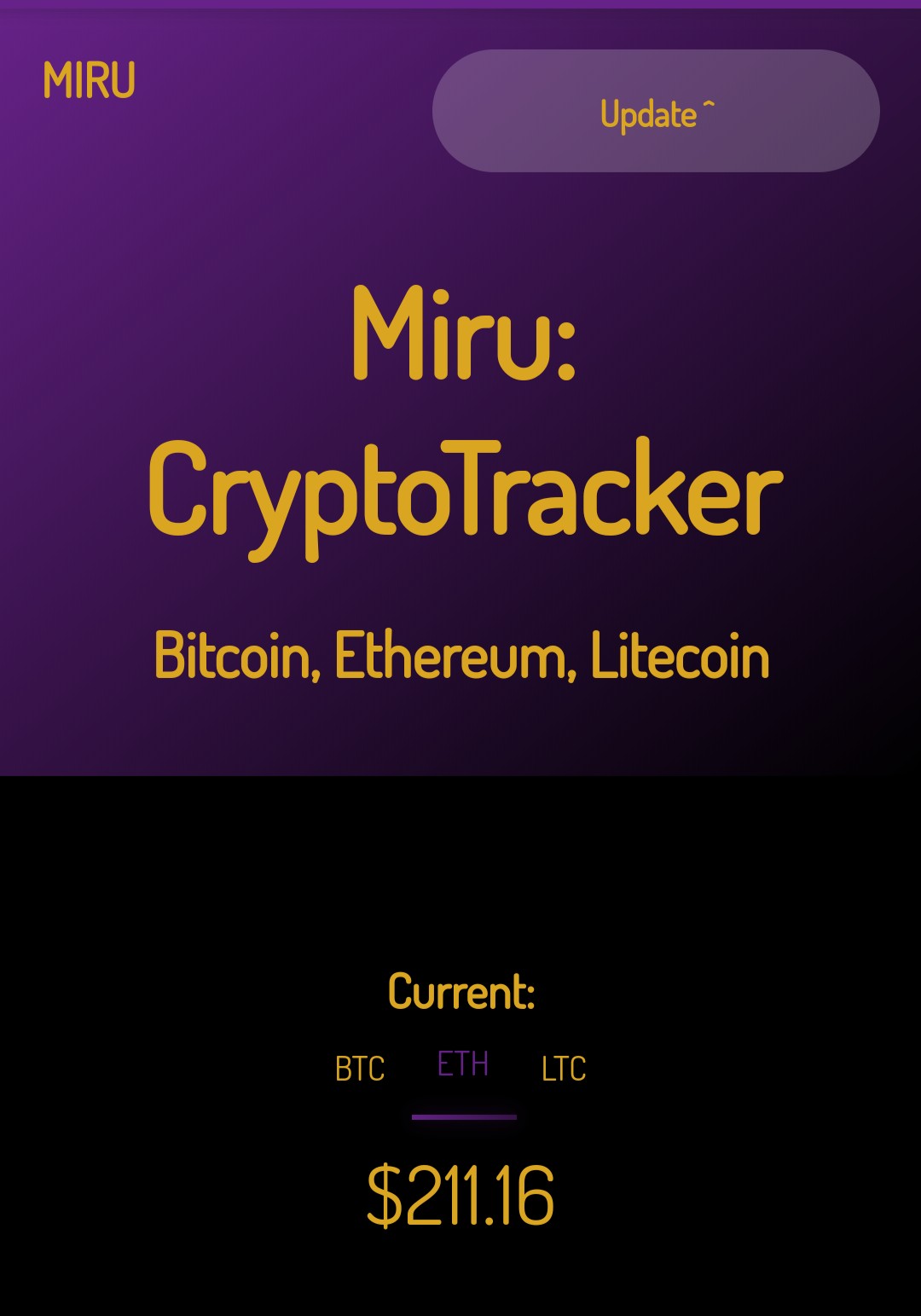 GitHub - SourceAura/Miru: A CryptoTracker, PWA. Built with