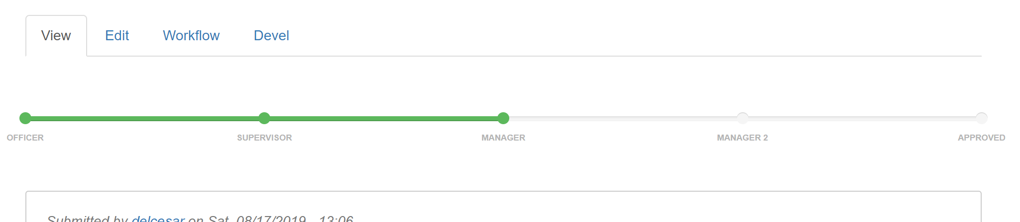 GitHub - delcesar/workflow-progress-bar: Drupal 7 module. Shows the ...