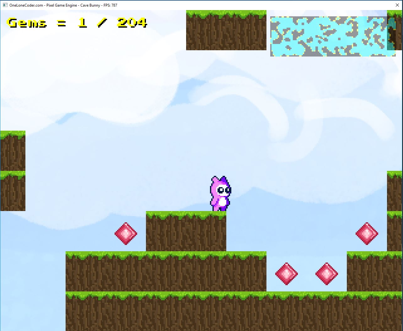 GitHub - jponter/Cave-Bunny: Simple game which uses OLC Pixel Game Engine & Cellular Automata ...