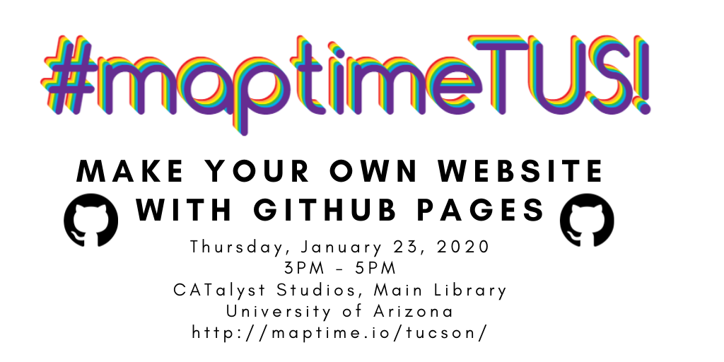 GitHub - maptime/tucson: Repo for Maptime Tucson