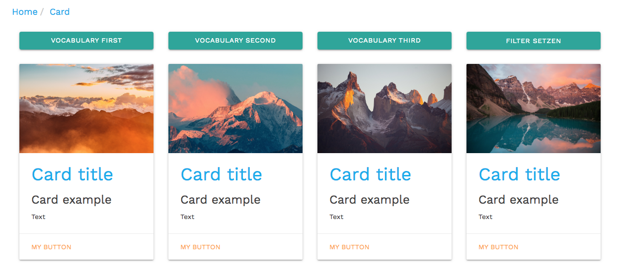 Materialize Css Cards Example