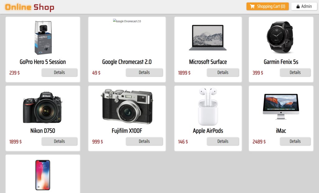 GitHub - iulius83/online-store: javascript online store with working cart