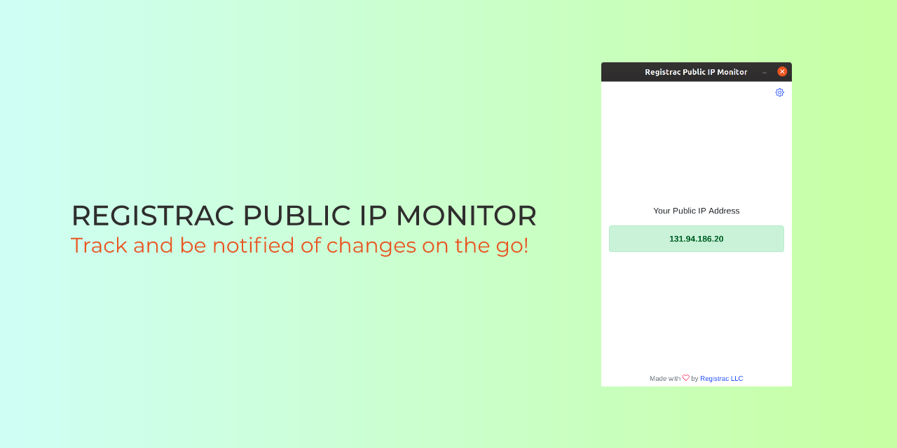 GitHub - registrac/public-ip-monitor: Monitor changes on your ISP ...