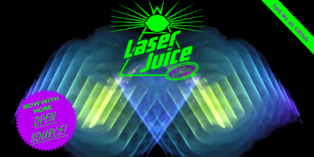 GitHub - tgreiser/laser-juice: ILDA laser abstract generator built with ...