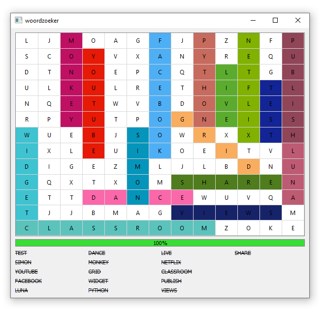 GitHub - VanDenHendeSimon/crossword: crossword puzzle