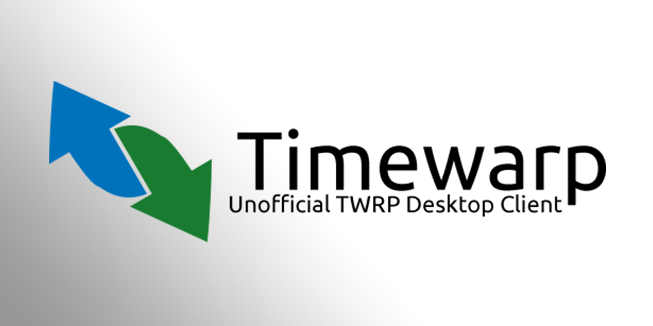 GitHub - AutumnRivers/timewarp: Unofficial TWRP Desktop Client :electron: GitHub - AutumnRivers/timewarp: Unofficial TWRP Desktop Client :electron: