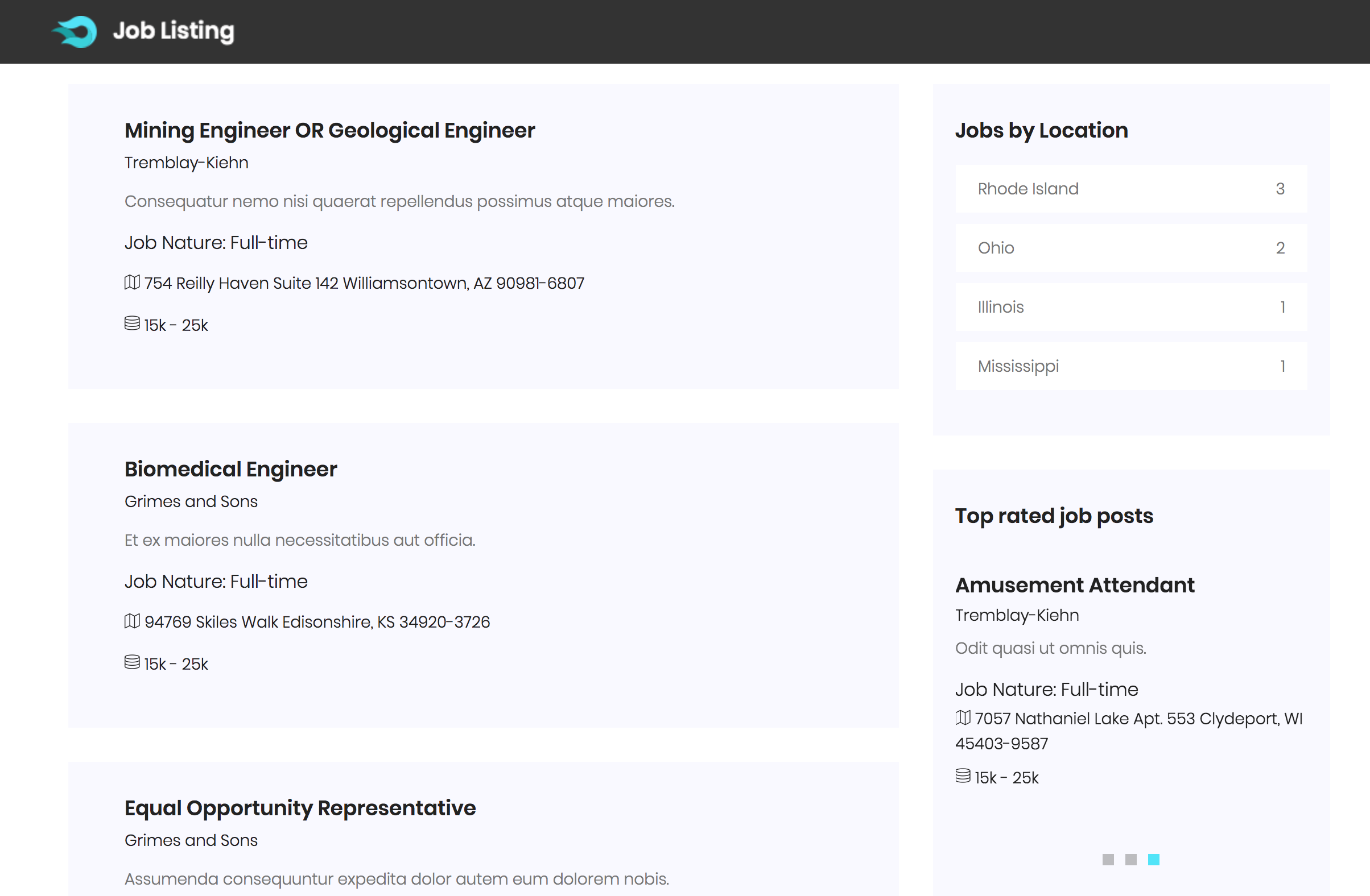 Github Laraveldailylaravel Job Listings Quickadminpanel Laravel 6 Demo Project For Job 