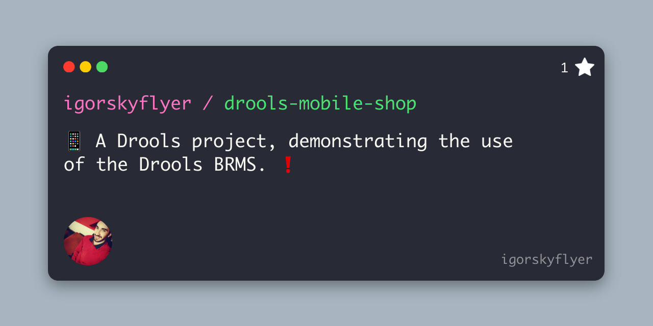 GitHub - igorskyflyer/drools-mobile-shop: 📱 A Drools project ...