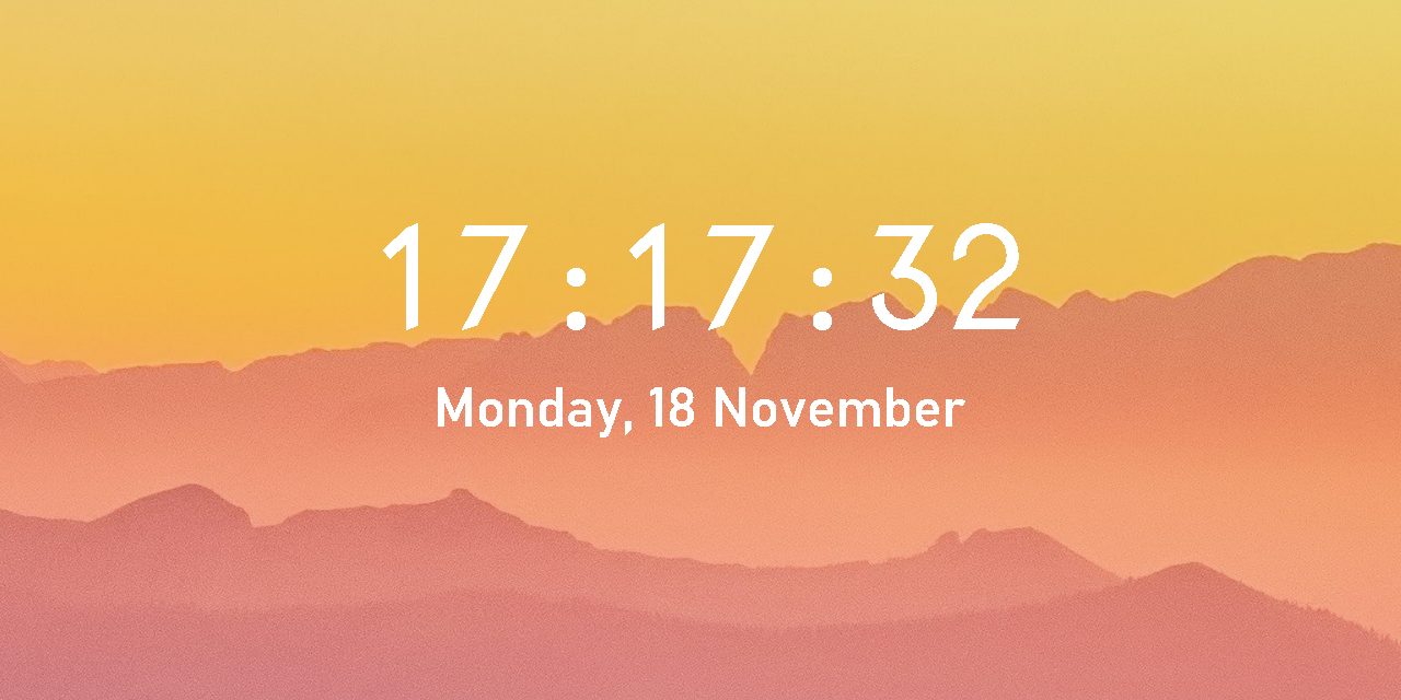 GitHub Acoollevel desktop clock A Clock Widget For Your Desktop 